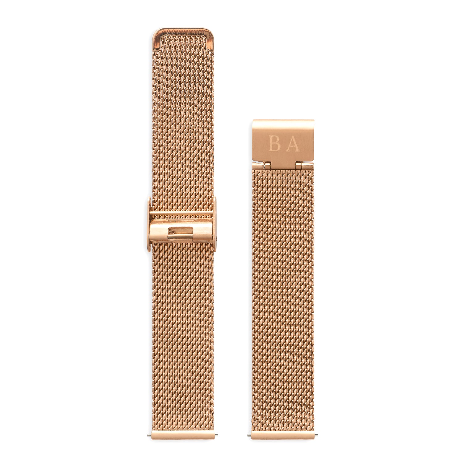 Rose Gold Mesh Strap – Ben Alexander Watches